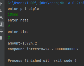 Write A Java Program To Input Principle (Amount), Time, And Rate (P, T ...