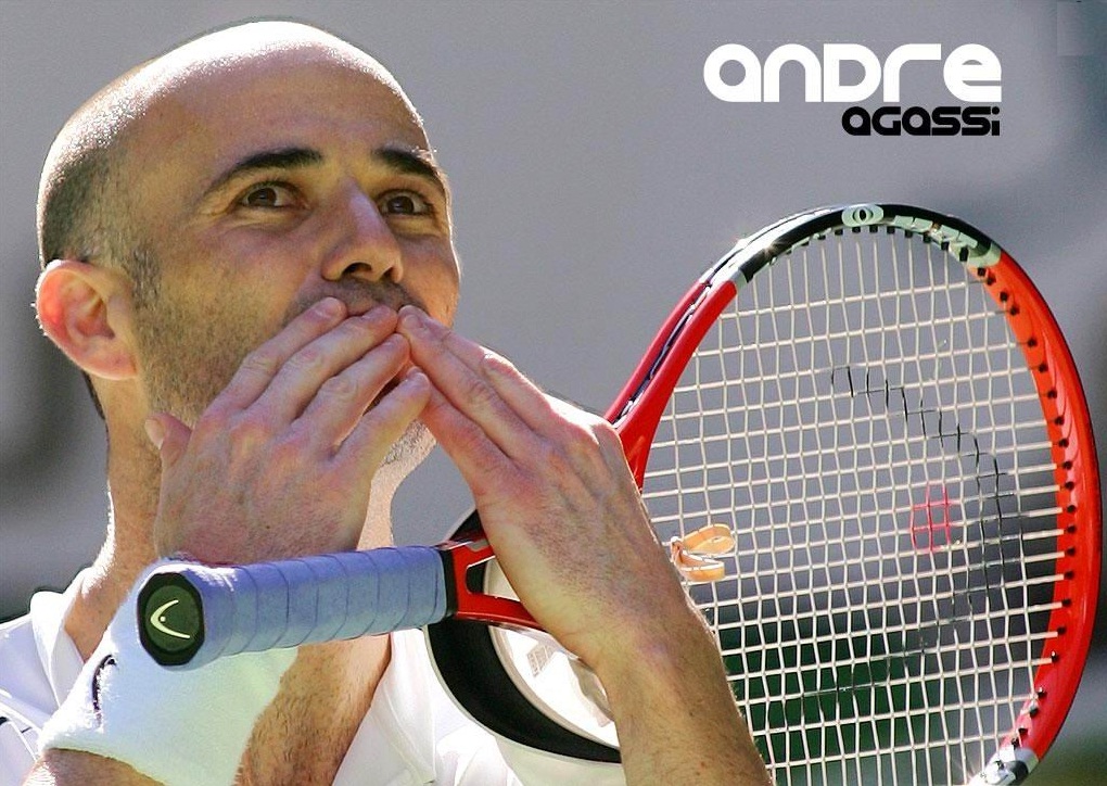 Tennis Stars: Andre Agassi Wallpapers