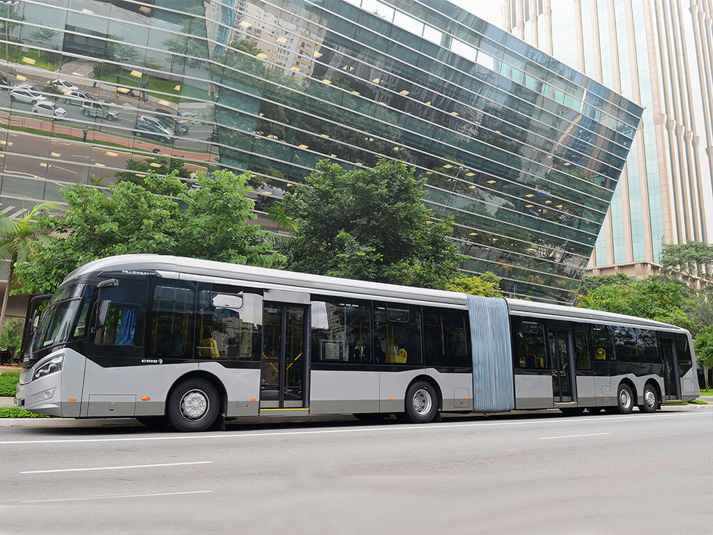 Caio se destaca nuevamente como líder en el segmento de autobuses urbanos