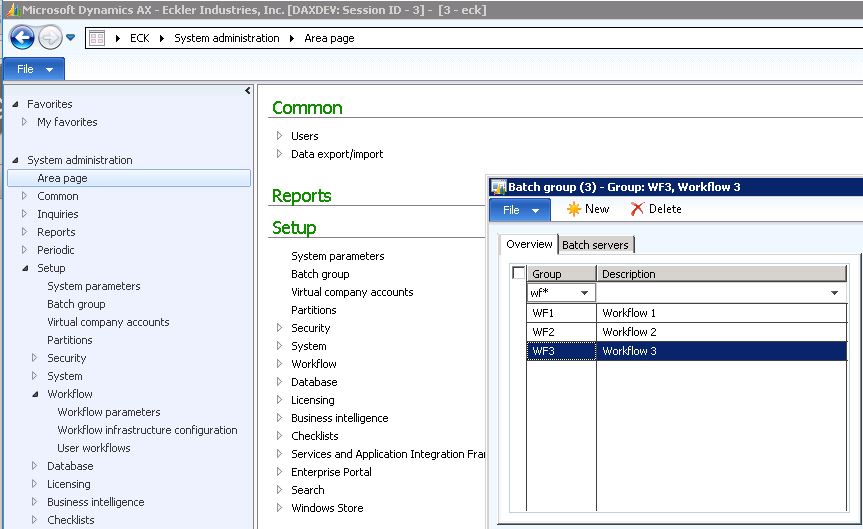 Dynamics AX Everyday: How to start workflow in AX2012