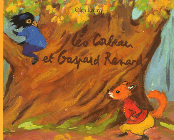 Les lectures des lapins: Léo Corbeau et Gaspard Renard