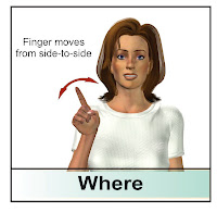 HearMyHands ASL: sign: WHERE and WIND - two new signs we're signing ...