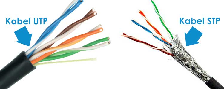 Perbedaan Kabel UTP dan STP