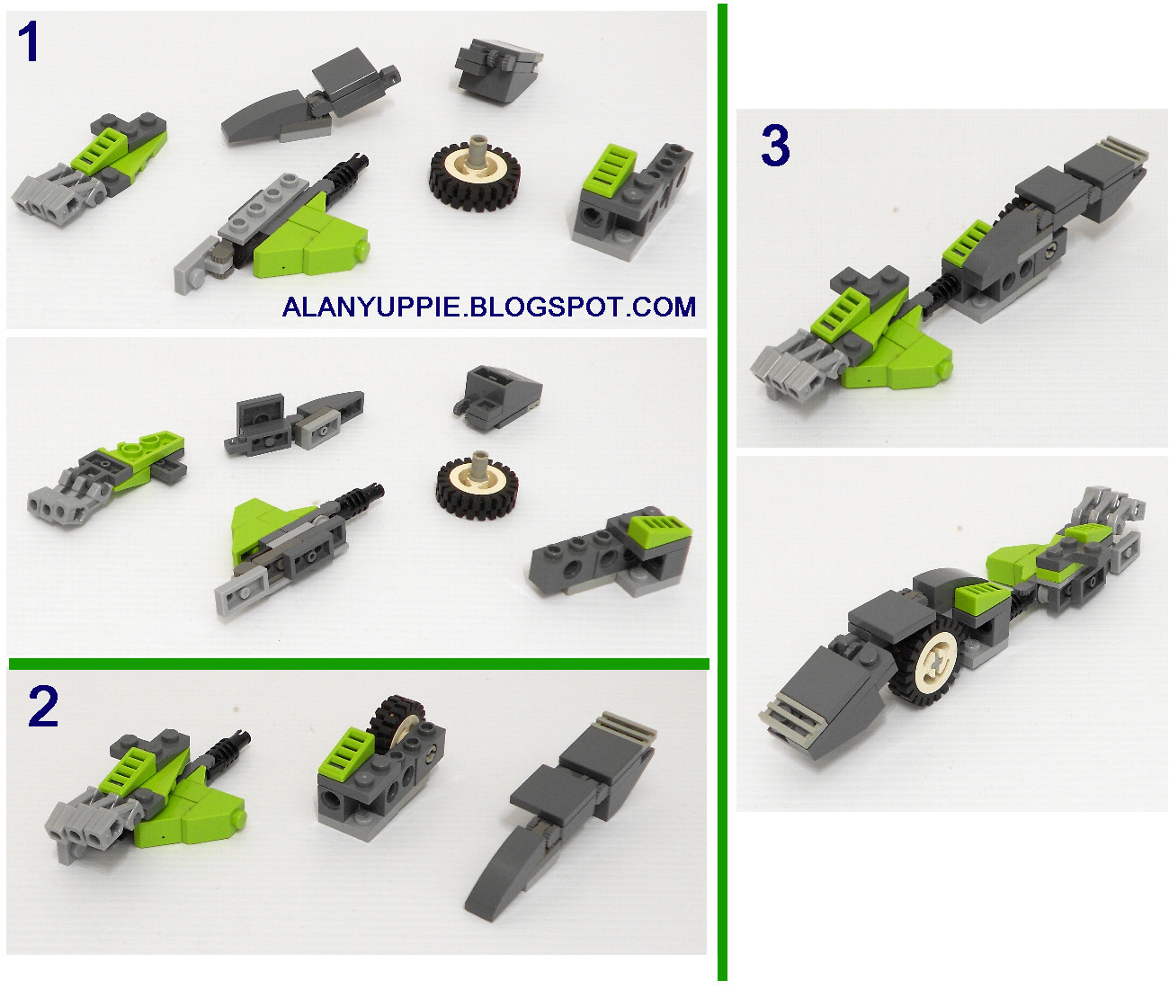 Alanyuppie's LEGO Transformers: LEGO Springer Instructions