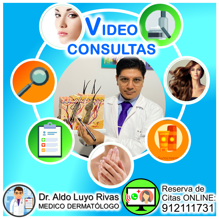 Yo sé de Medicina: Consulta Virtual Dr. Aldo Luyo Rivas MÉDICO DERMATÓLOGO