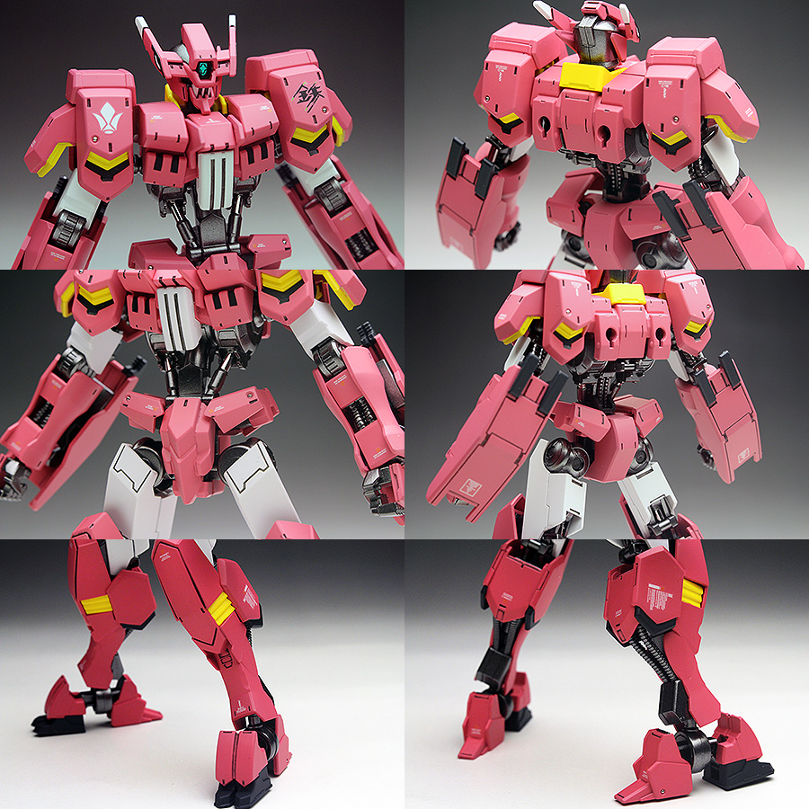 GUNDAM GUY: HG 1/144 Gundam Flauros [Ryusei-Go] - Painted Build
