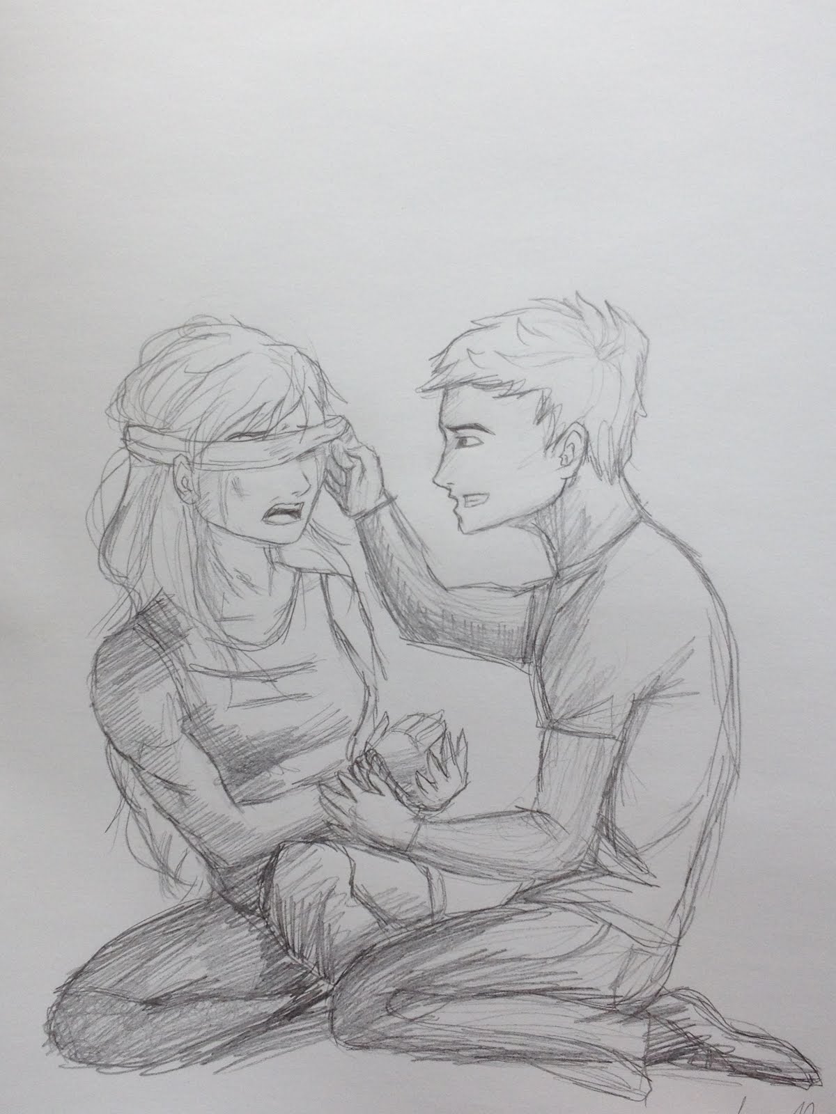 Divergent Four Drawing