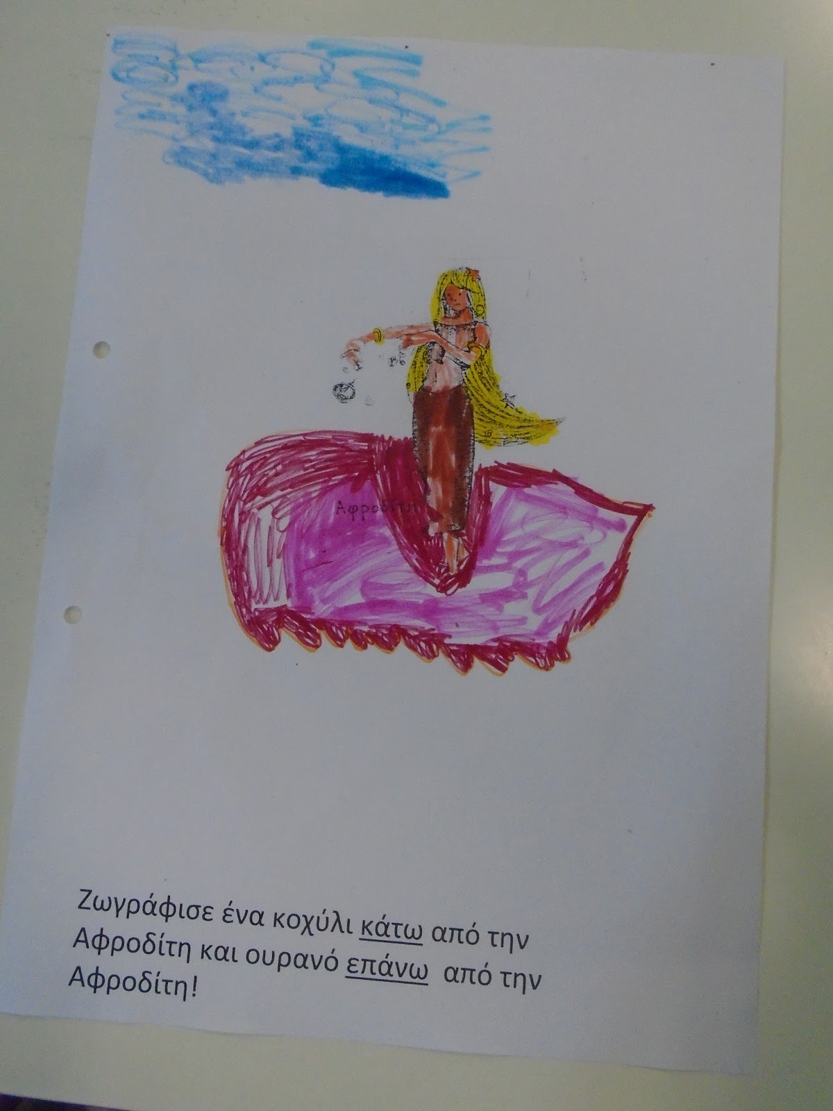 5 ΝΗΠΙΑΓΩΓΕΙΟ ΚΑΛΑΜΑΤΑΣ : ΕΛΛΗΝΙΚΗ ΜΥΘΟΛΟΓΙΑ-ΘΕΑ ΑΦΡΟΔΙΤΗ ...