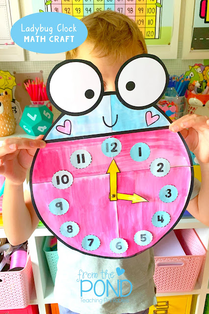 A Ladybug Clock | From the Pond