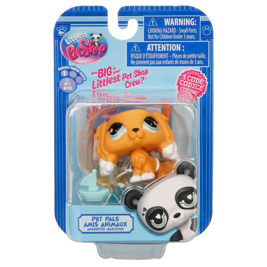 Littlest Pet Shop Series 1 Pet Pals Spaniel (#G7 - #10) Pet | LPS Merch