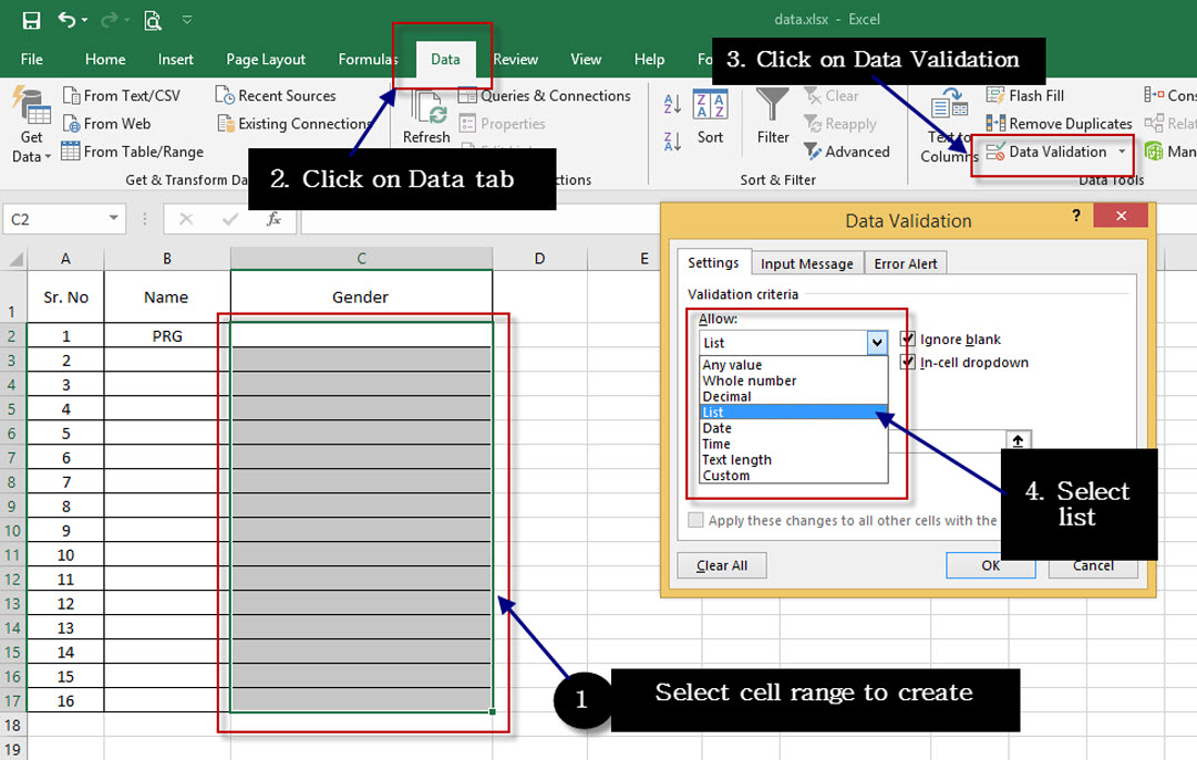How to Create Drop Down List in excel, It's very very Easy
