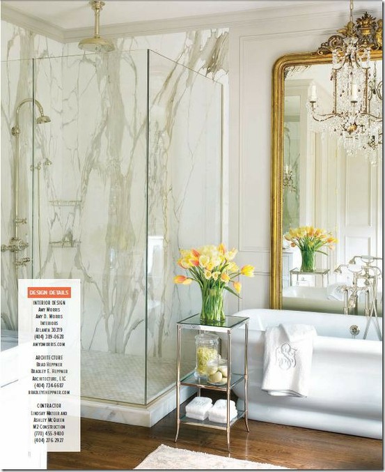 The Granite Gurus: 10 Beautiful Slab Showers