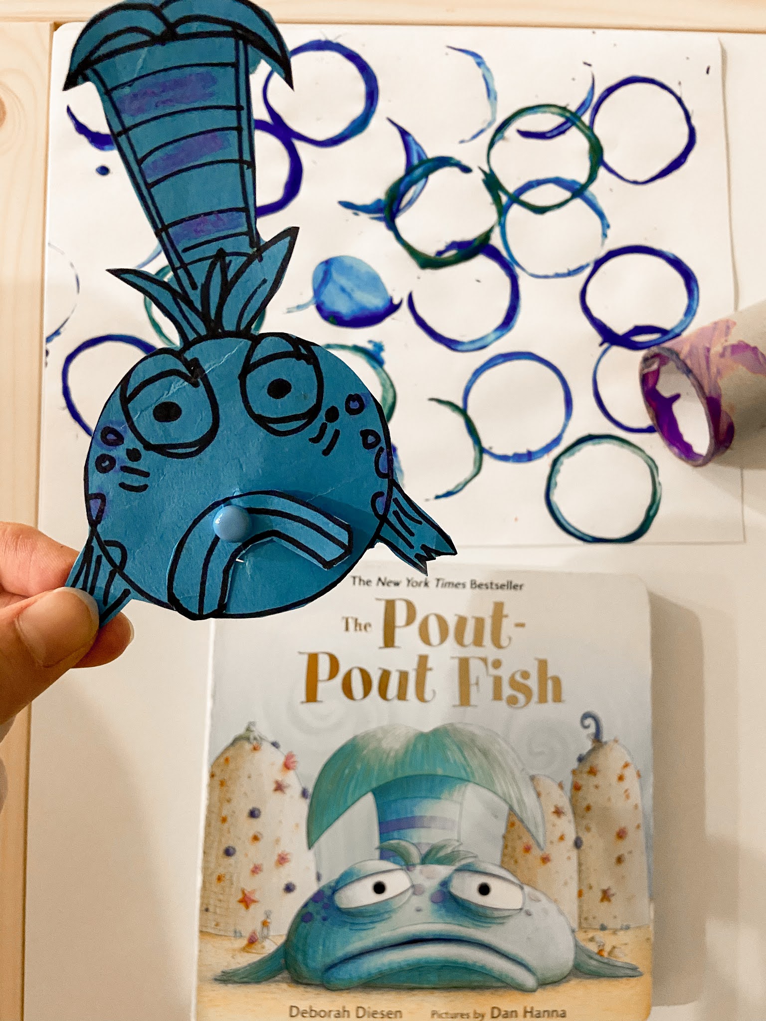 Nestful of love: Pout Pout Fish {Book Summary + Activity}