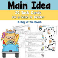 Main Idea Game or Center | Teacher's Take-Out