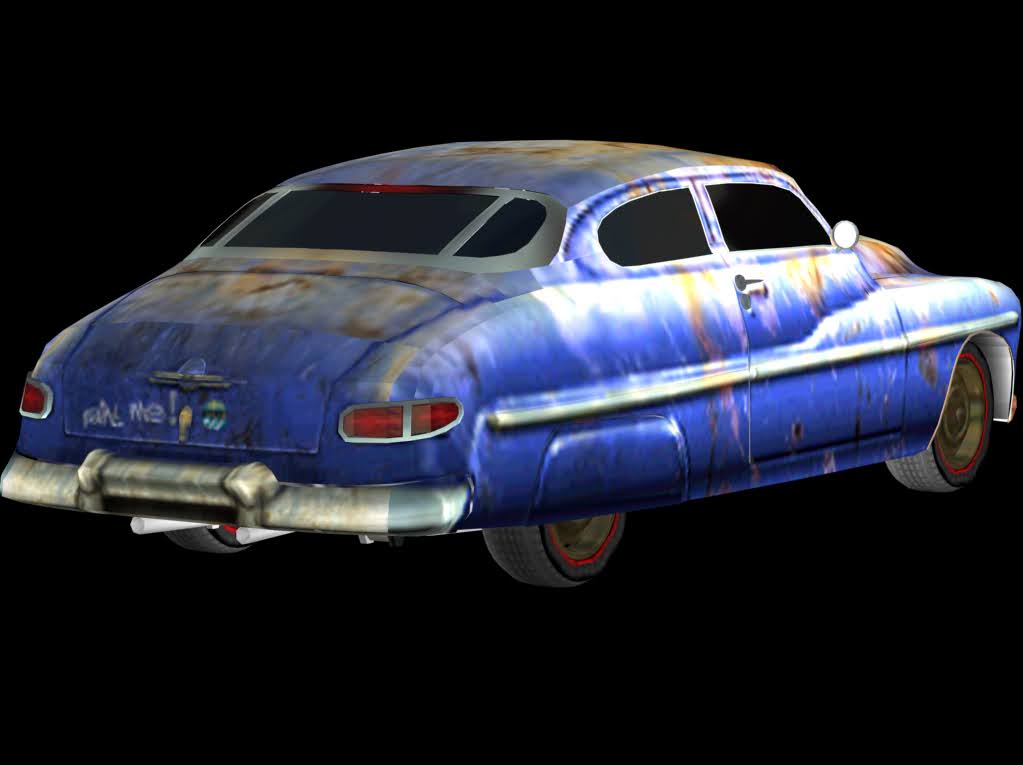 GTA SA CARS: 1949 Mercury Rusty
