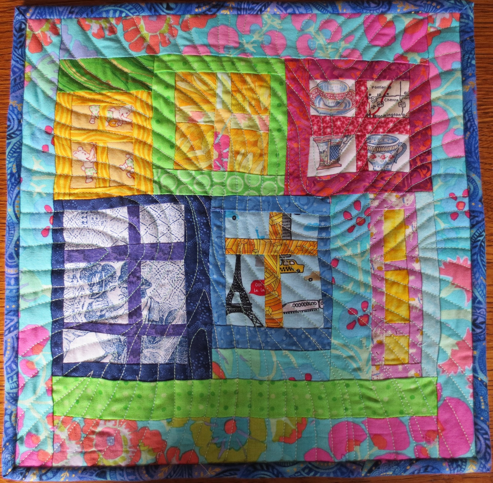 Fast Friday Fabric Challenge: Windy Windows