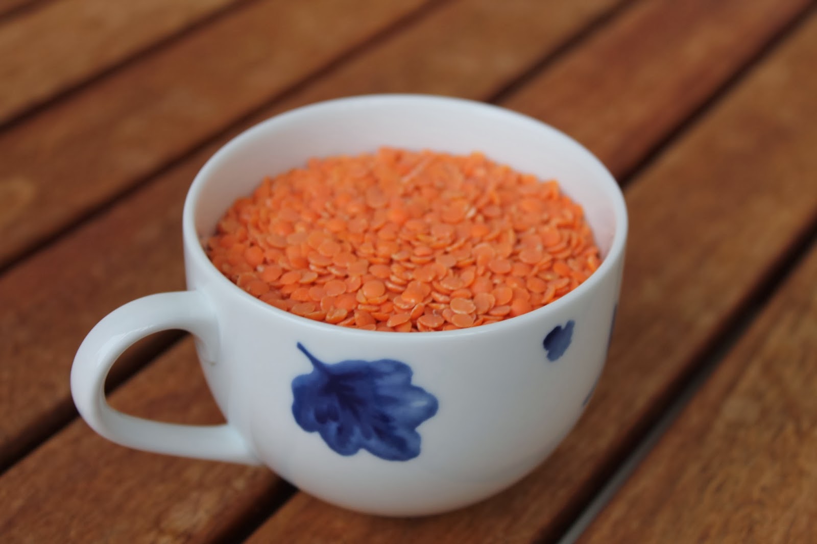 Mamá en la cocina: Puré de lentejas rojas y zanahorias con crème fraîche