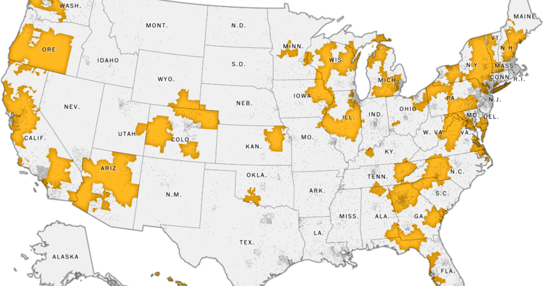 The Rural Blog: Map estimates which hospital referral areas could see ...