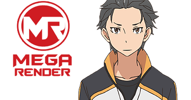 Render Re-Zero Anime Subaru Natsuki | MEGA RENDER
