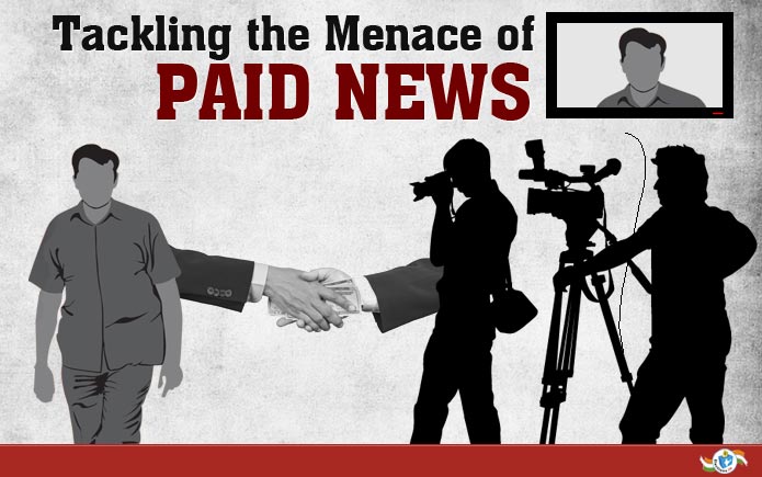 Paid News- A menace to free and fair election - Seeker's Thoughts