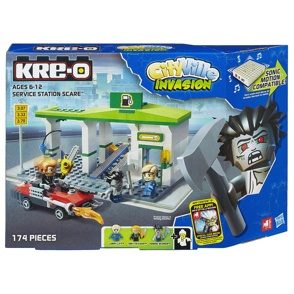 Brickstoy: Hasbro Launches KRE-O Cityville® Invasion, Innovative ...