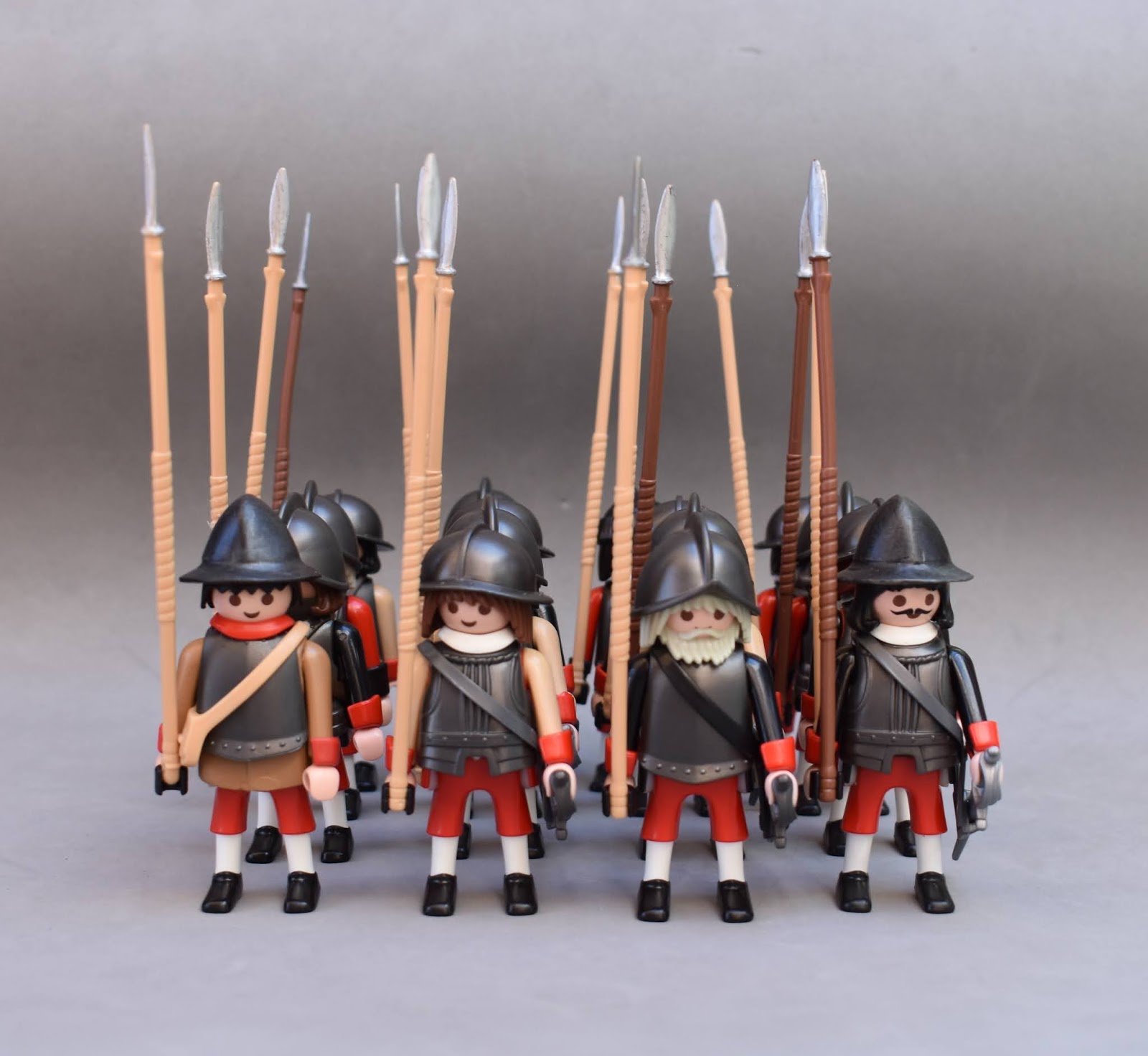 MOP - MAD ON PLAYMOBIL : PLAYMOBIL CUSTOM XVII CENTURY NEW MODEL ARMY RED