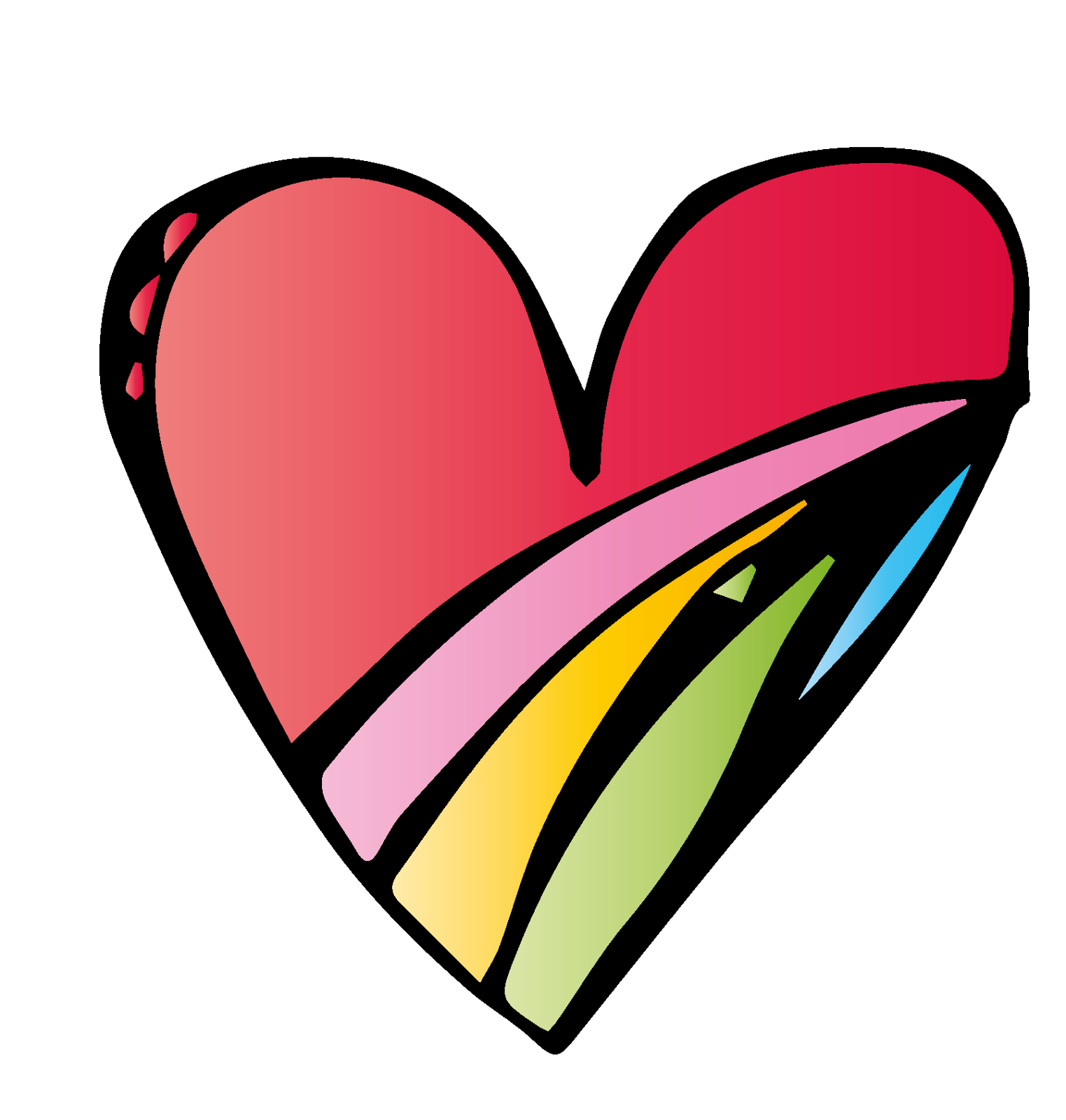 ¿Qué puedo hacer hoy?: Corazones para colorear y recortar