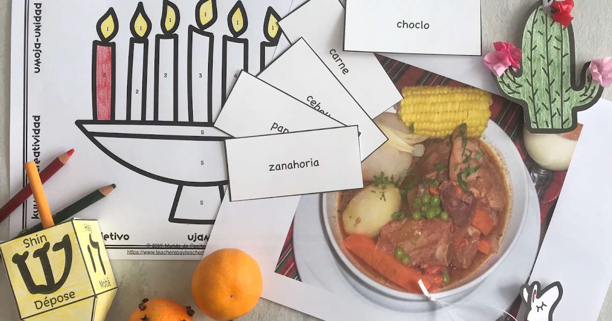 December Stations Activities for World Language Classes | Mundo de Pepita