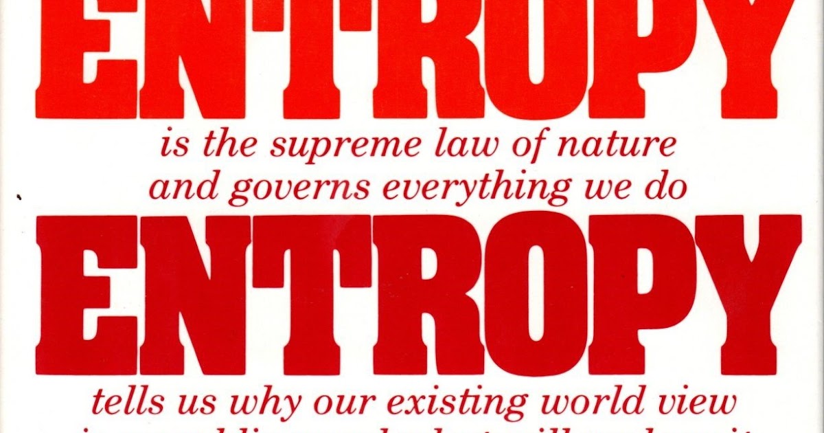 sizin için seçtiklerim: ENTROPİ Dünyaya Yeni Bir Bakış / Jeremy Rifkin ...