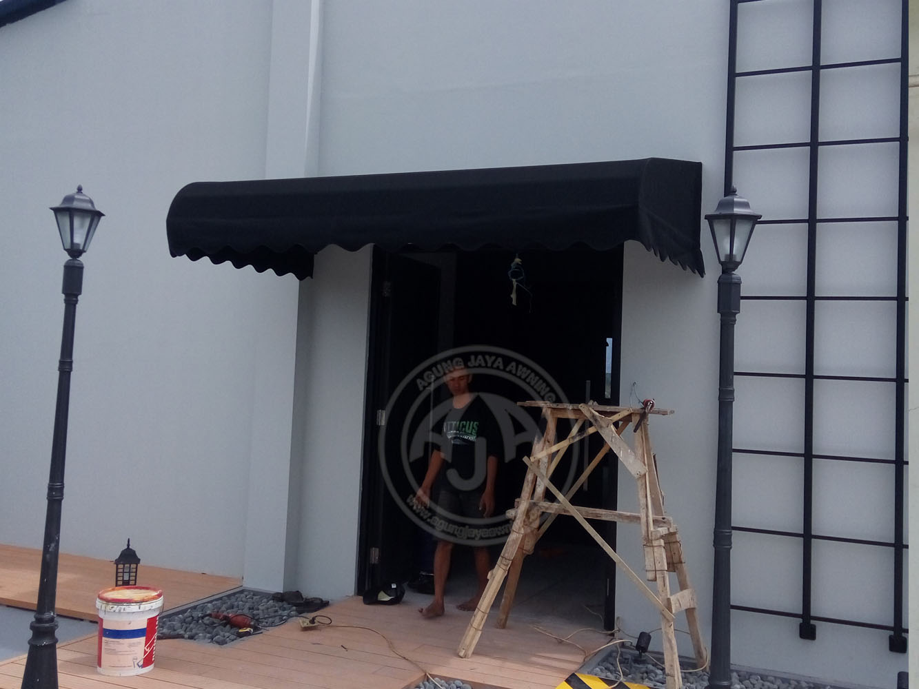Canopy Minimalis - agung jaya awning
