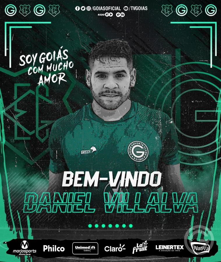 Goiás anuncia a contrataçao do atacante Daniel Villalba ~ Mais Futebol ...