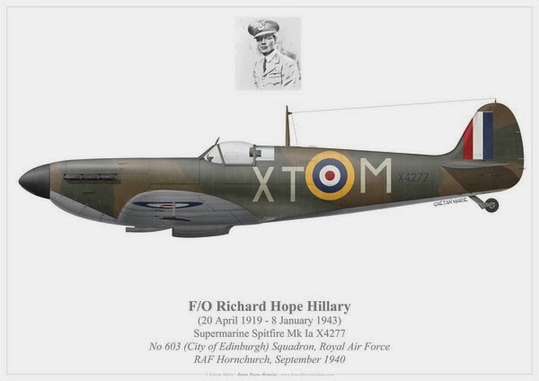 FDRA - Historia de la Defensa: Biografía: Richard Hillary (UK)