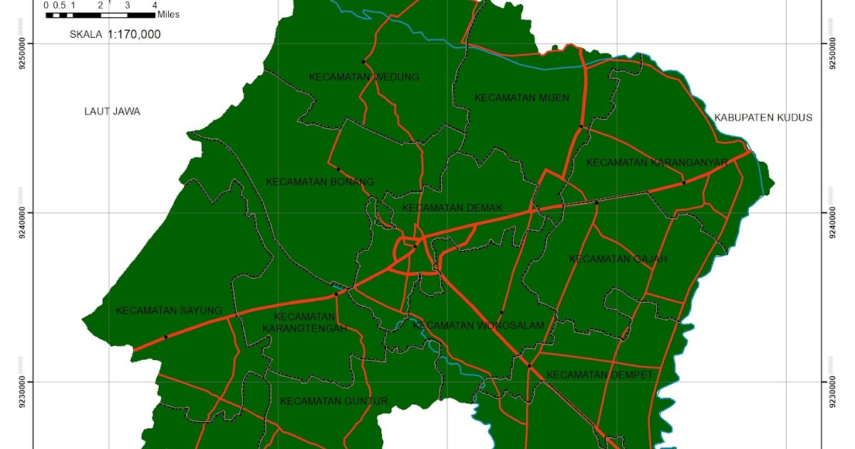 PETA KABUPATEN DEMAK