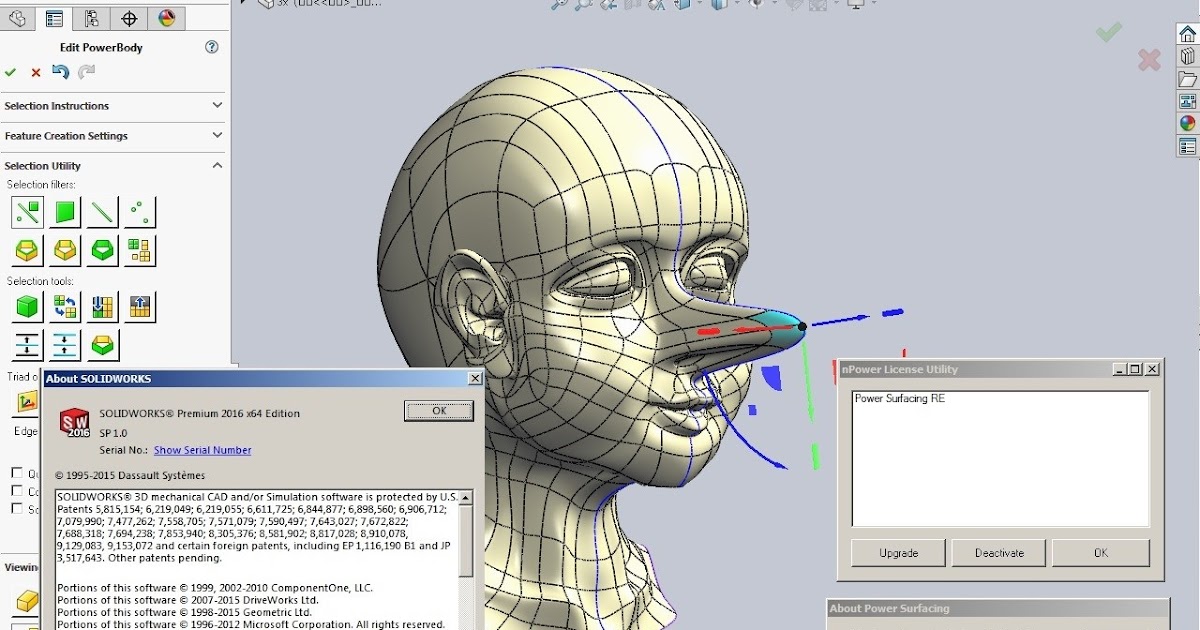 SOLIDWORKS POWER SURFACING