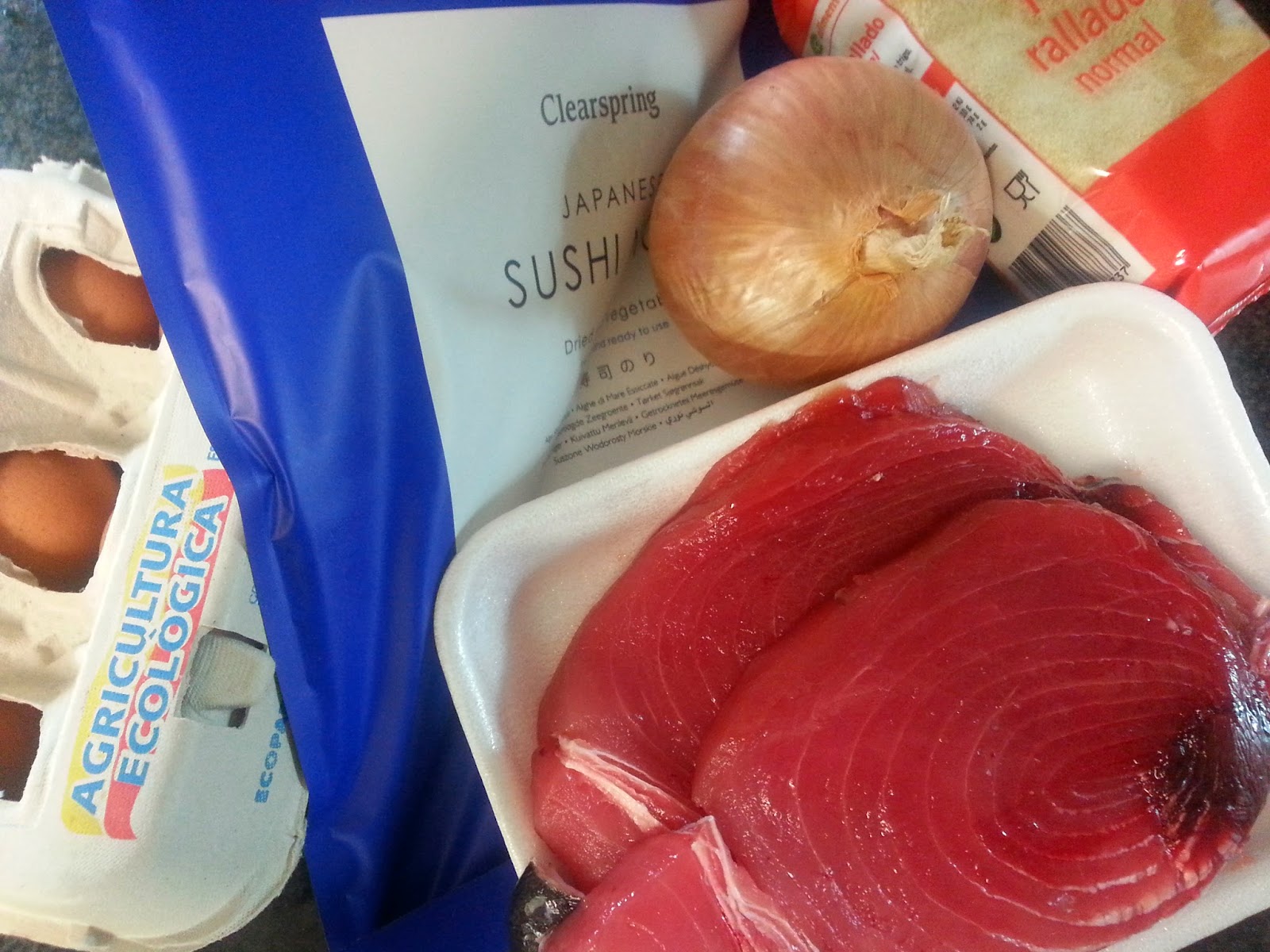 Aikido & Food: Cook easy and good!: Mini hamburguesas de atún con alga Nori