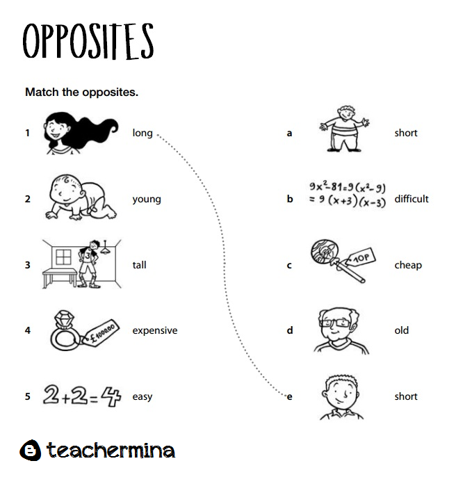 Teachermina: [activity] opposites
