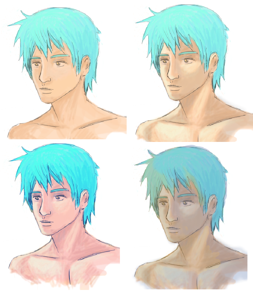 Alex: Character design basic lighting