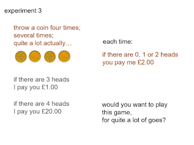 MEDIAN Don Steward mathematics teaching: coin experiments