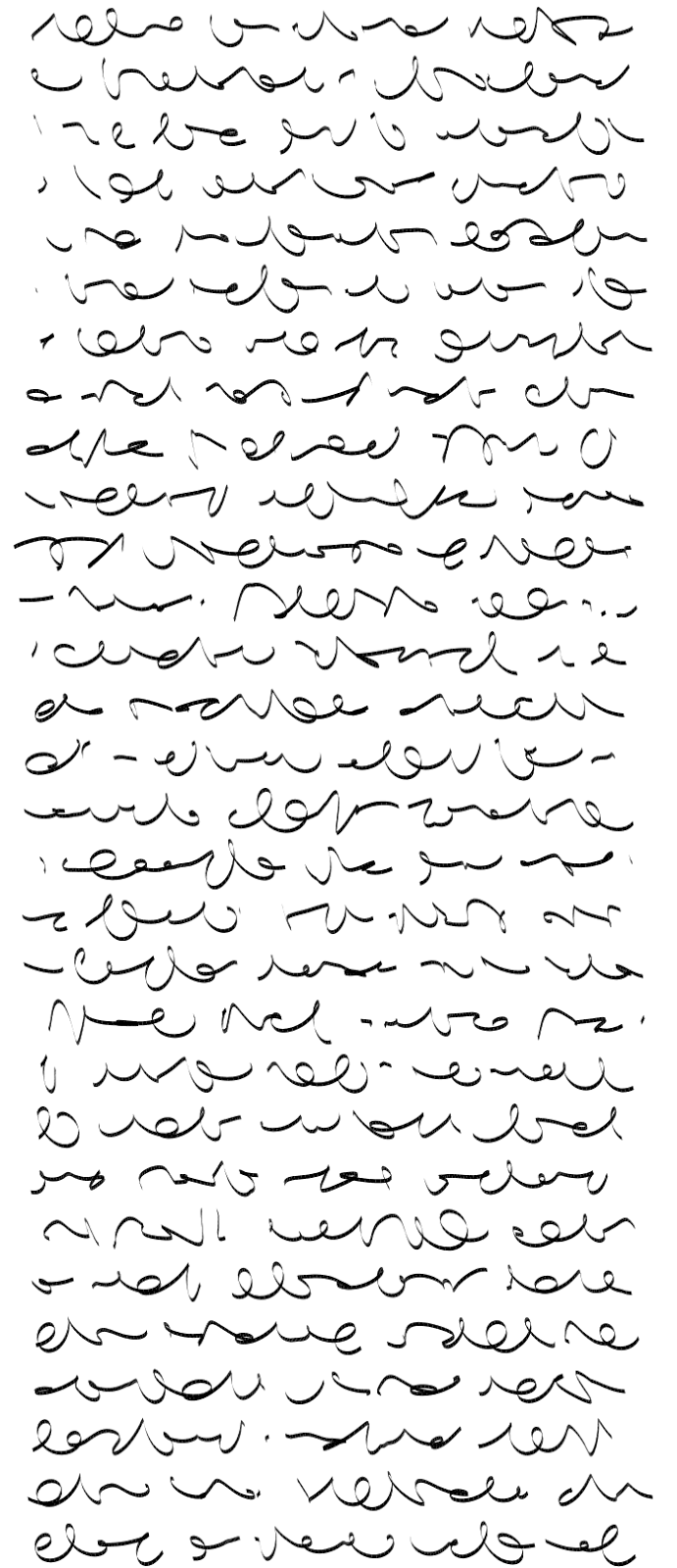 The New Post-literate: A Gallery Of Asemic Writing: Generative Asemic ...
