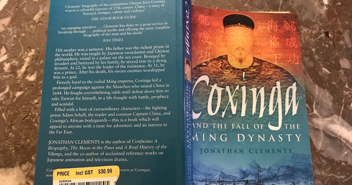 Happy Antipodean: Book review: Coxinga and the Fall of the Ming Dynasty ...