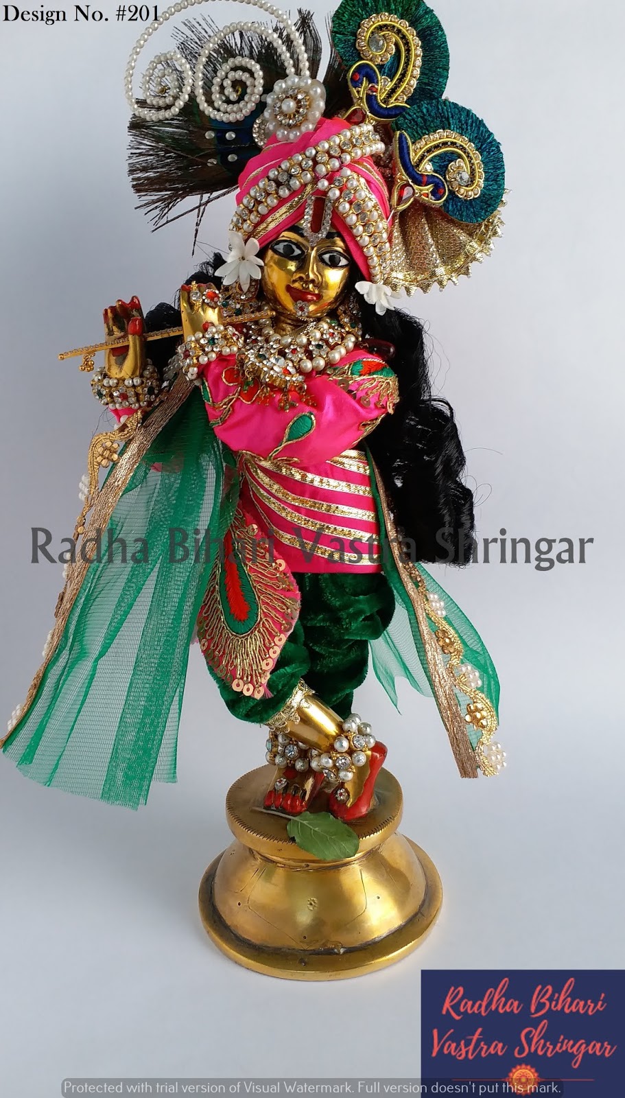 Latest Krishna Vastra Designs