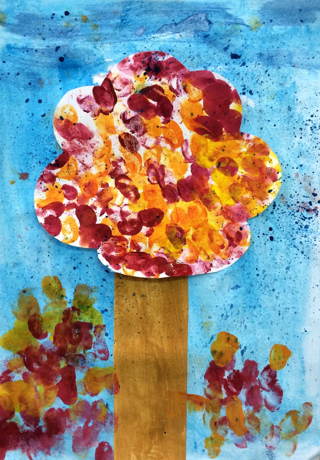 Copacul toamnei - Materiale didactice de 10(zece)