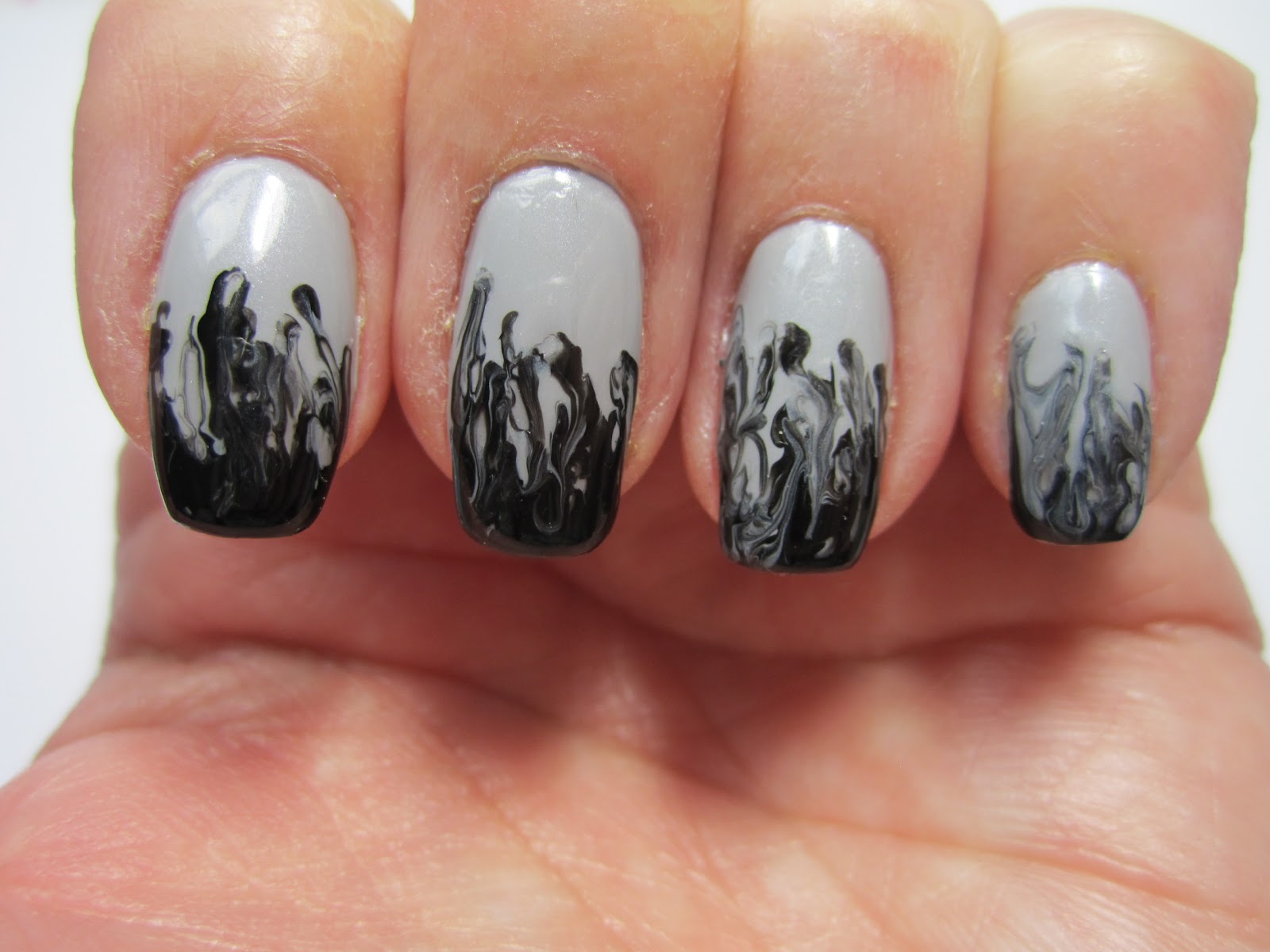 Colorsplash Nails: Spring Challenge: April Fool's Day~Super Dark and ...