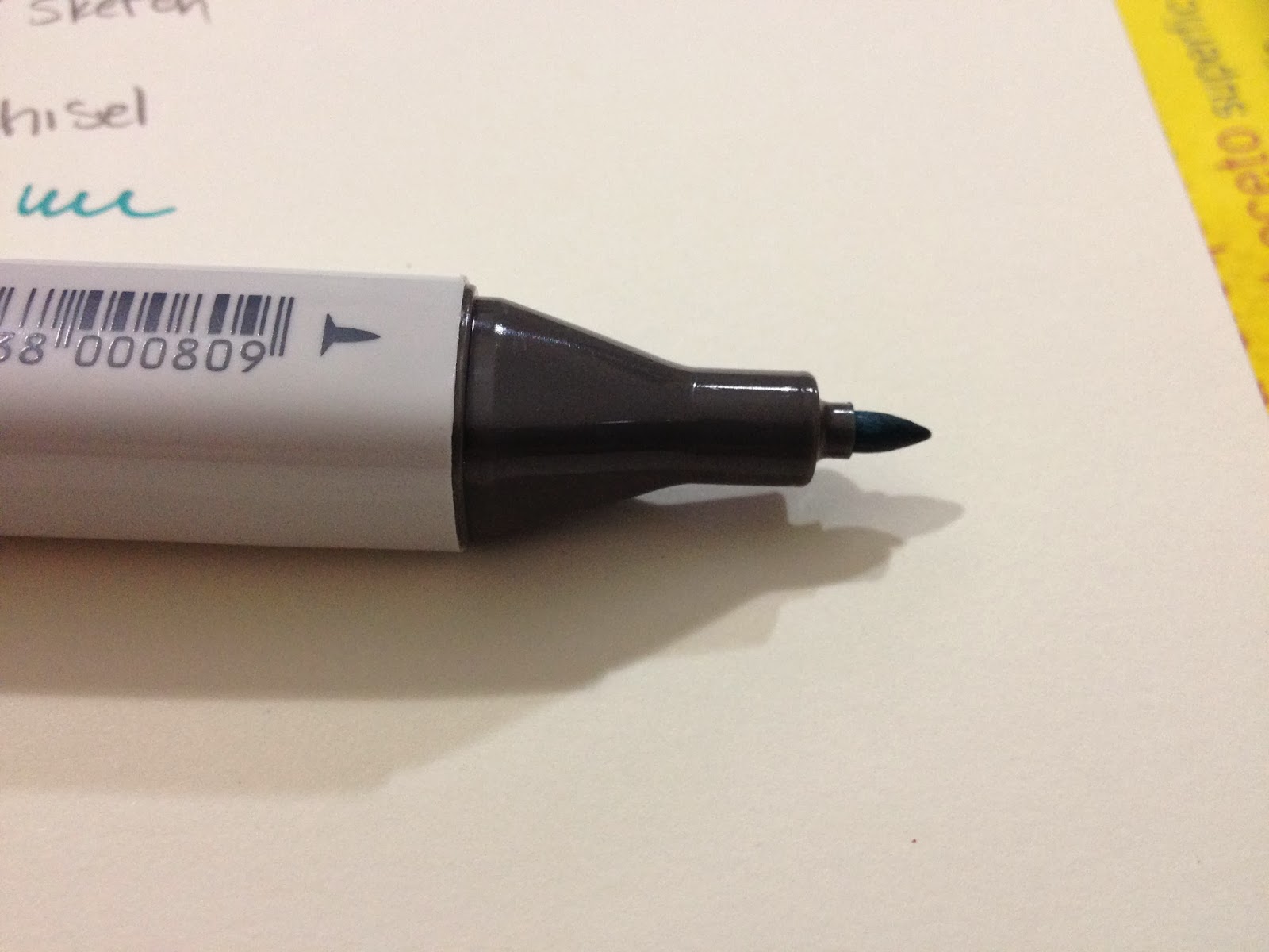 Copic Sketch Super Brush VS. Copic Original Optional Nib