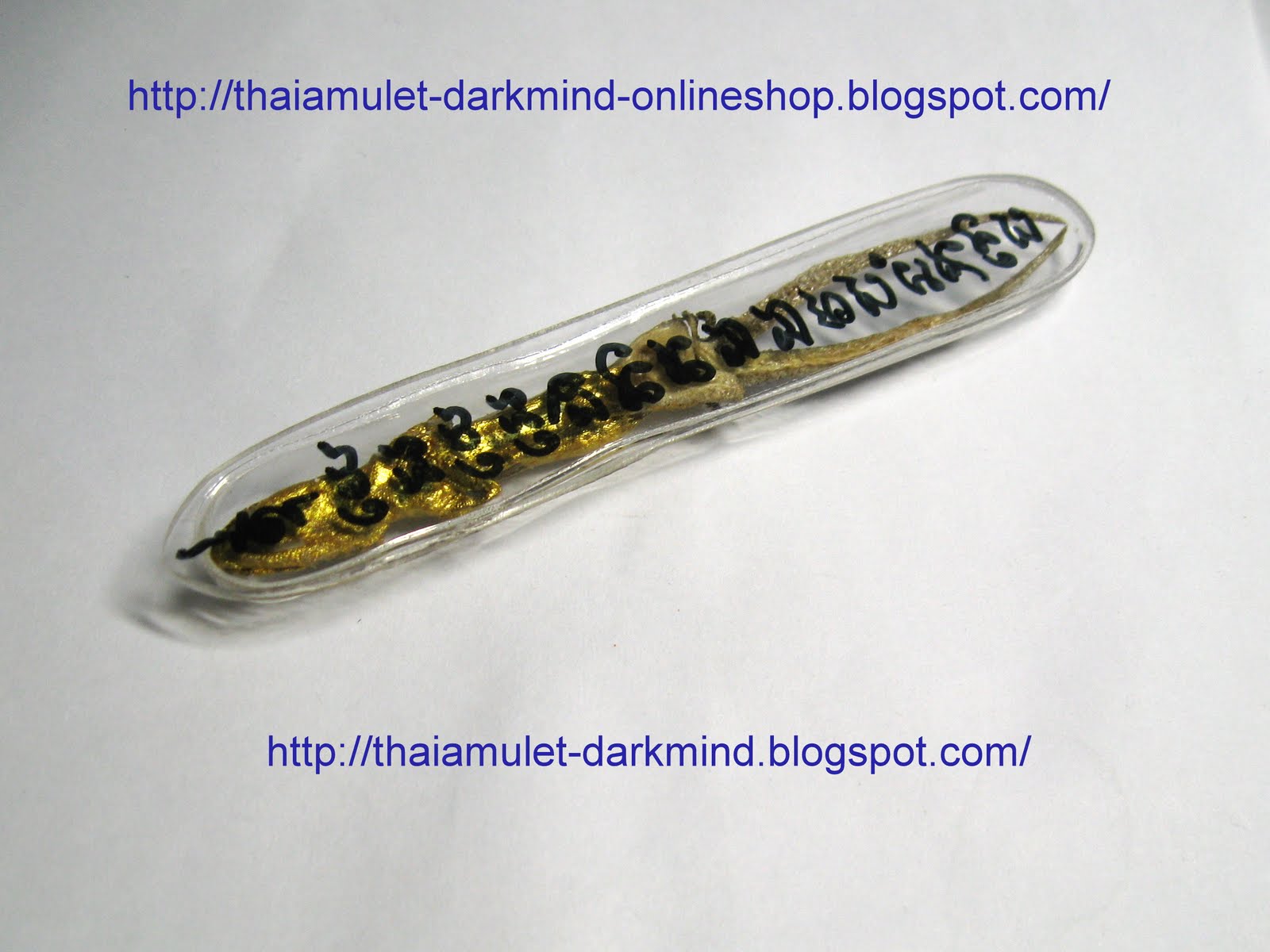 DarkMind Thai Amulet online shop: LP Ong 2 Tail Lizard for luck enhancement