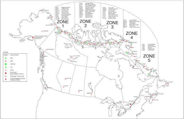 Camping Canadian: Canadian North Warning System Locations