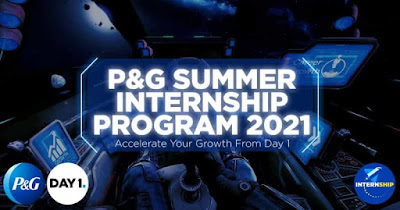 P&G Internship Program 2021 - Etest And Admission