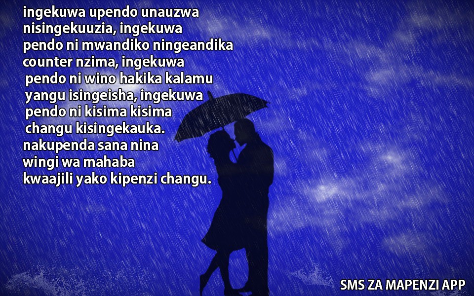 Meseji nzuri za kumtumia mpenzi wako ili akupende daima - MR.MOE MEDIA