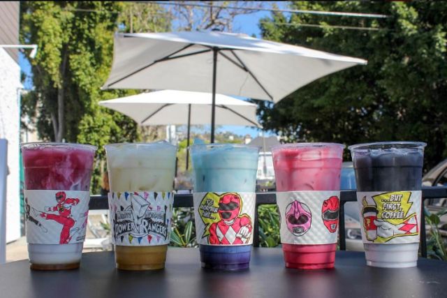 Alfred Coffee Puts Out Five Limited Edition Power Rangers Drinks