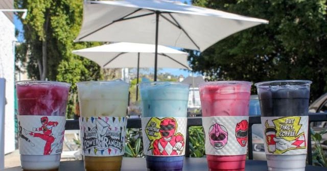 Alfred Coffee Puts Out Five Limited Edition Power Rangers Drinks